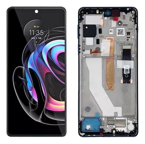 Tela Touch Display Frontal Para Edge 20 Xt2143 Aro Nacional Frete grátis