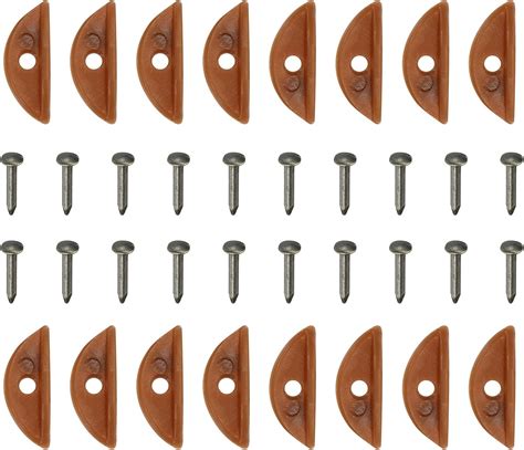 Harfington 100pcs Picture Frame Backing Hardware Clips With 100cs Screw
