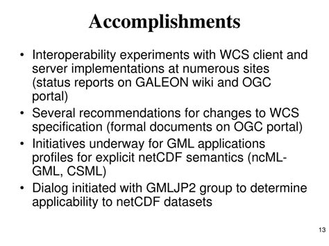 Ppt Ogc Galeon Geo Interface For Air Land Ocean Netcdf Phase