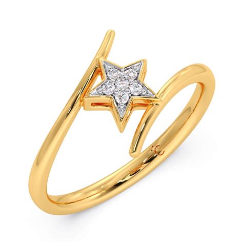 Gleaming Star Diamond Ring Candere By Kalyan Jewellers