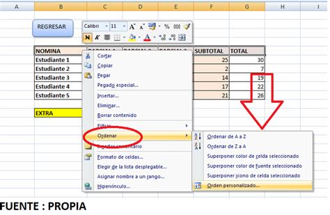 portafolio filtrar y ordenar datos validación de datos