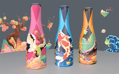 国潮包装插画厦门阿本插画 站酷zcool