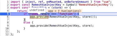 vue 2 7 14 中 使用remesh vue报错app provide为undefined · issue 75 · remesh