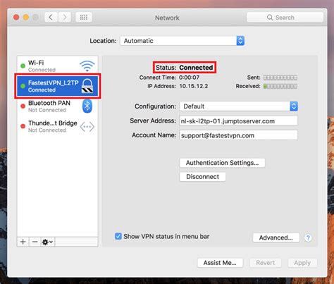 How To Connect FastestVPN Using L TP Protocol On MacOS X