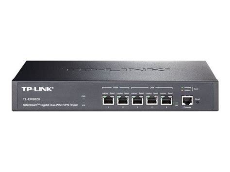 TP LINK SafeStream TL ER6020 VPN Router 2 Port TL ER6020