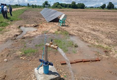 မင်းဘူး စကု မြို့နယ်တွင် ဆိုလာစနစ် ရေသွင်းစိုက်ပျိုးခြင်းဖြင့် အဆင့်မြင့်လယ်ယာမြေ ဖော်ဆောင်စိုက