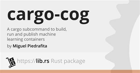 Cargo Cog — Rust Application Librs