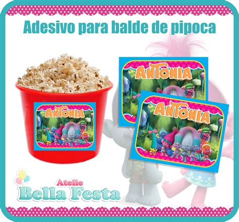 Adesivo Para Balde De Pipoca Elo7 Produtos Especiais