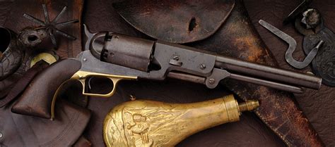 C Company No 12 Colt Model 1847 Walker Percussion Revolver Rock