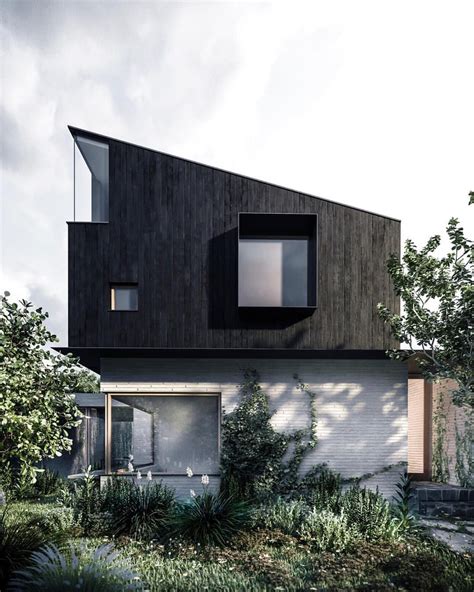 Charred Wood House By Jane Riddell Architects Artofit