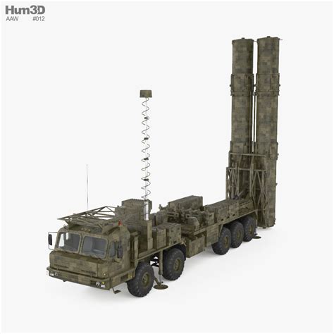 ЗРС С-500 Прометей 3D модель - Скачать Артиллерийские системы на ...
