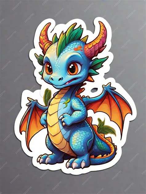 Premium Ai Image Playful Super Deformed Character Style On Every Sticker