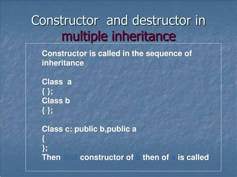 Ppt Inheritance Powerpoint Presentation Free Download Id 3933106
