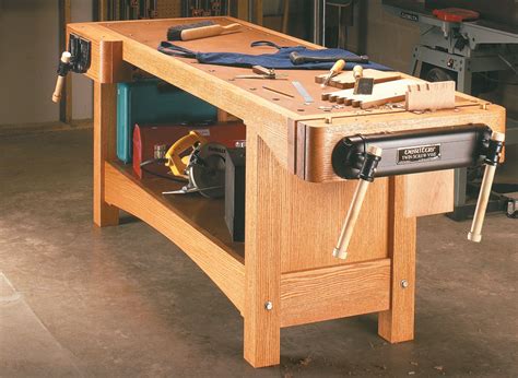 Twin Screw Workbench Woodworking Project Woodsmith Plans