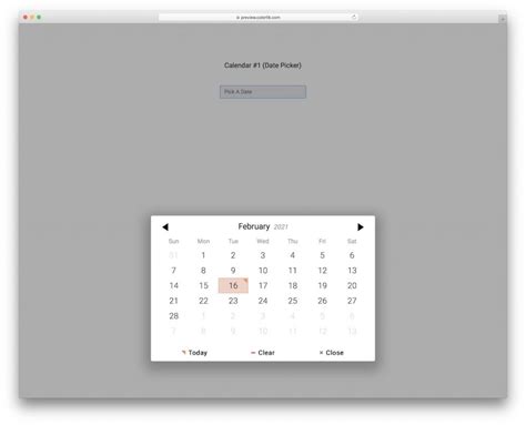 20 Best Free Bootstrap Calendars In 2021 Colorlib