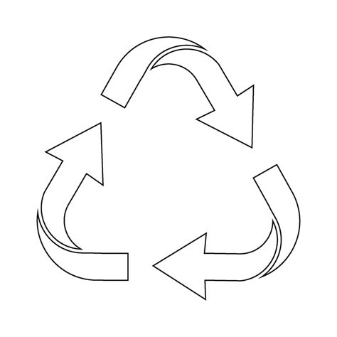 Recycling Icon Vector 27530623 Vector Art At Vecteezy