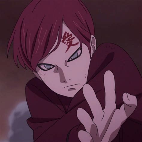 19 е января день рождения Гaapы из Наруто Gaara Naruto