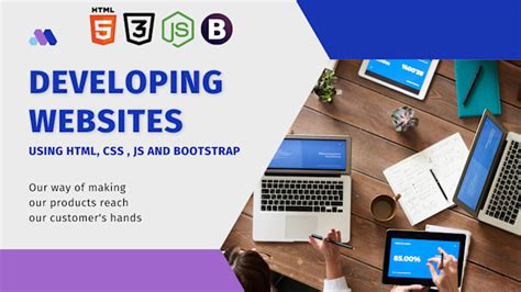 Be Your Front End Web Developer Using Html Css And Js By Rehan Fiverr