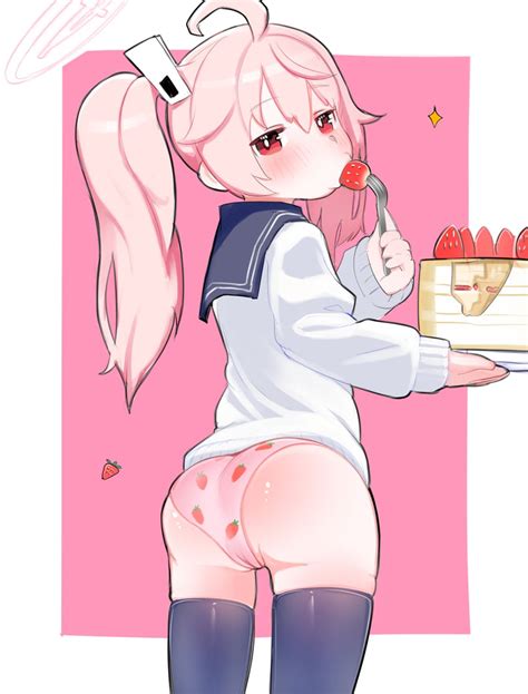 Natsu Blue Archive Drawn By Uminotacos Danbooru