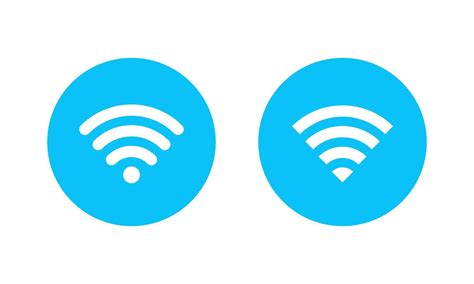 Wifi Icon Set Collection Wireless Network Sign Symbol Vector 8085492 Vector Art At Vecteezy