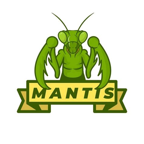 Premium Vector Mantis Logo Vector Insect Symbol Illustration Template