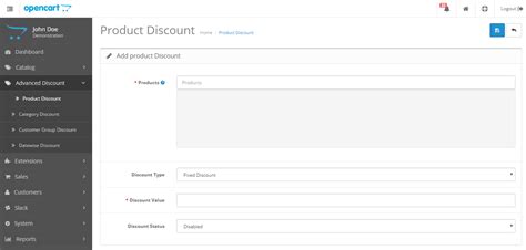 OpenCart Advanced Product Discount Special Promotions Extension WebKul