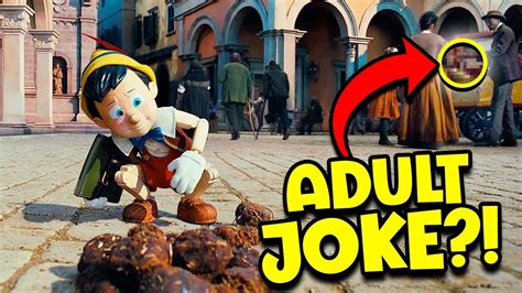 Scenes In Pinocchio That Were Made For Adults Youtube