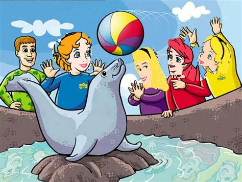 Cartoon Disney Females Wiggles And Morgan With Sea By Abc90sfan On