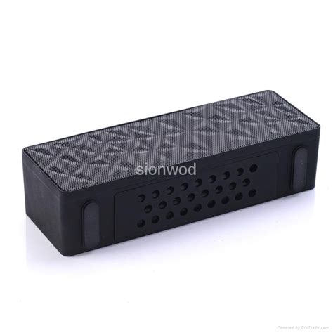Mini Rectangle Stereo Sound Bluetooth Speaker With Touch Button Dual