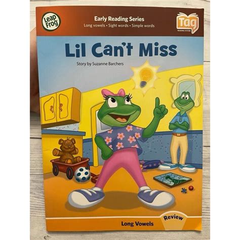 Toys Leapfrog Tag Reader Lil Cant Miss Book Long Vowels Poshmark