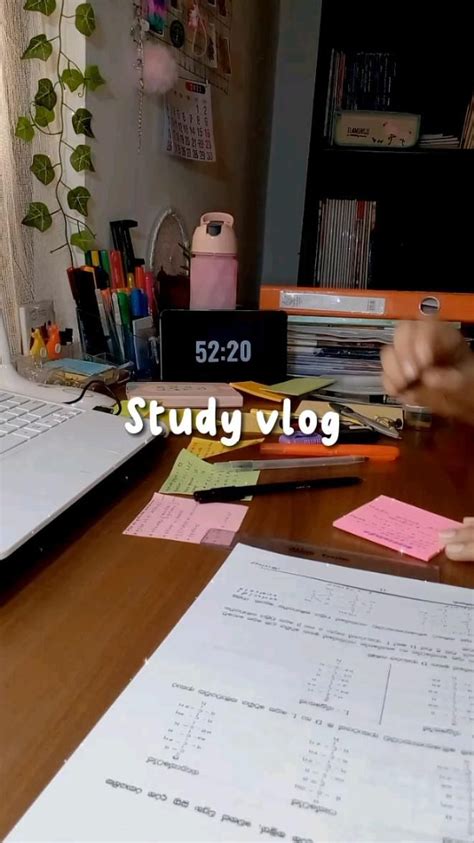 Study Vlog