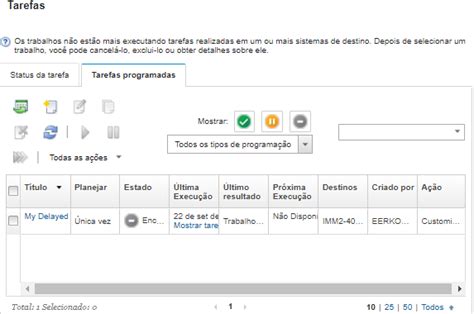 Programando Trabalhos XClarity Administrator Docs Lenovo Docs
