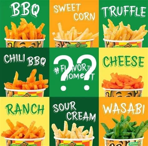 Potato Corner Flavors