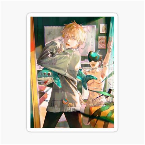 Normal Days Denji Beam Chainsaw Man Sticker For Sale By Aoidoi Redbubble