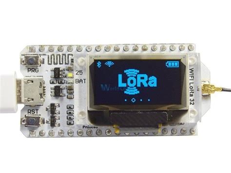 Esp32 Lora Sx1278 0 96 Inch Blue Oled Display Bt Wifi Module For Arduino At ₹ 1783 Piece