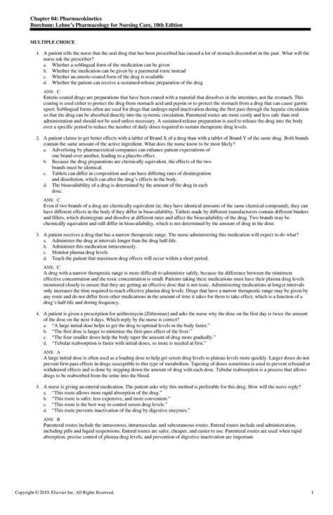 Exam View Chapter 004 Practice Questions Copyright 2019