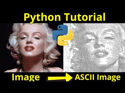 Image To ASCII Art Image In Python In Hindi Python Project For Beginners And Advance Ascii