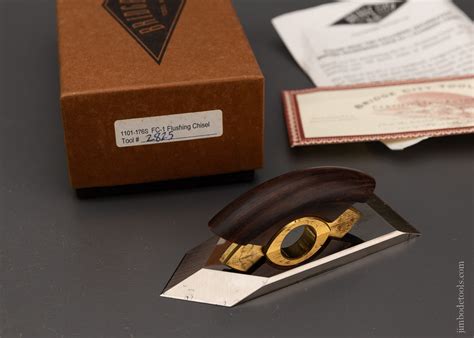 Bridge City Tool Works Fc 1 Flushing Chisel Near Mint In Box 105983