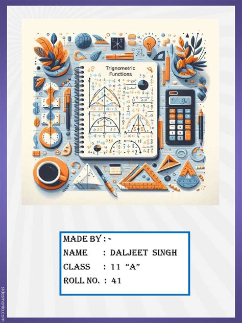 A4 Syllabus 002 Slidesmania Pdf Trigonometric Functions Function Mathematics