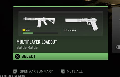 Camo Tracker On Weapons Screen Rmodernwarfareii