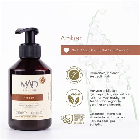 Mad Amber Sıvı Sabun 250 Ml