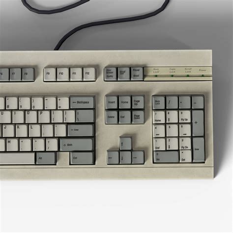 Keyboard And Mouse 3d Model By Gunsntanks