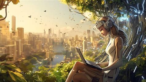 Premium Ai Image Digital Innovation Concept Illustration