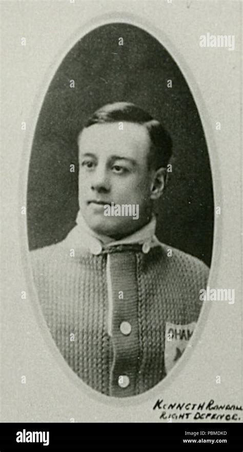 English Ken Randall Of Toronto Arenas Hockey Club Ca 1917 1918 Circa 1917 1918 856 Ken