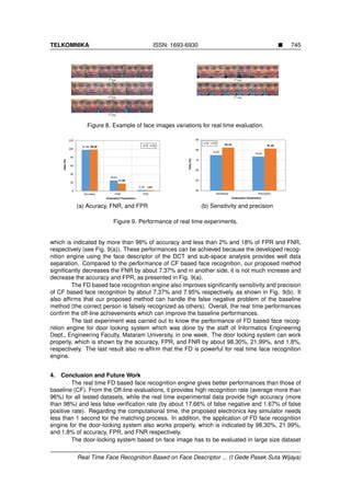 Real Time Face Recognition Based On Face Descriptor And Its Application PDF