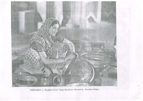 Hindi Movies Films Songs Books Musing 2127 Sabita Devi In 1937
