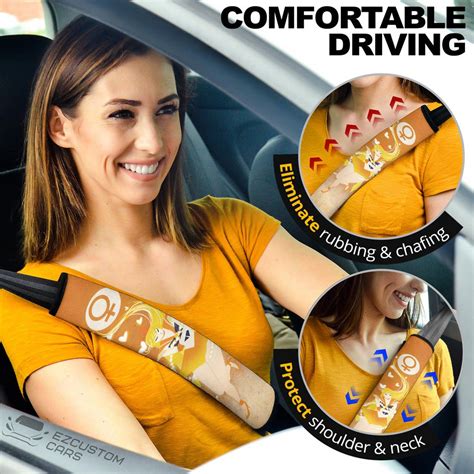 Animefansite Aino Minako Seat Belt Covers Custom Sailor Moon Car