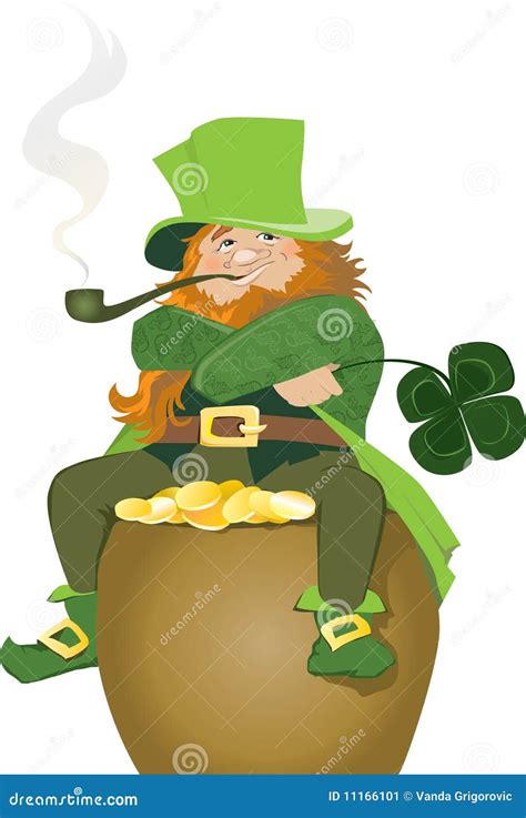 Irish Leprechaun Stock Vector Illustration Of Artwork 11166101