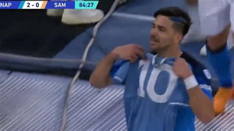 Cholito Simeone Golazo Y Dedicatoria A Maradona Clarosports