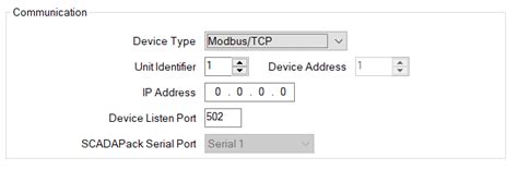 scadapack x70 driver guide configure modbus slave device